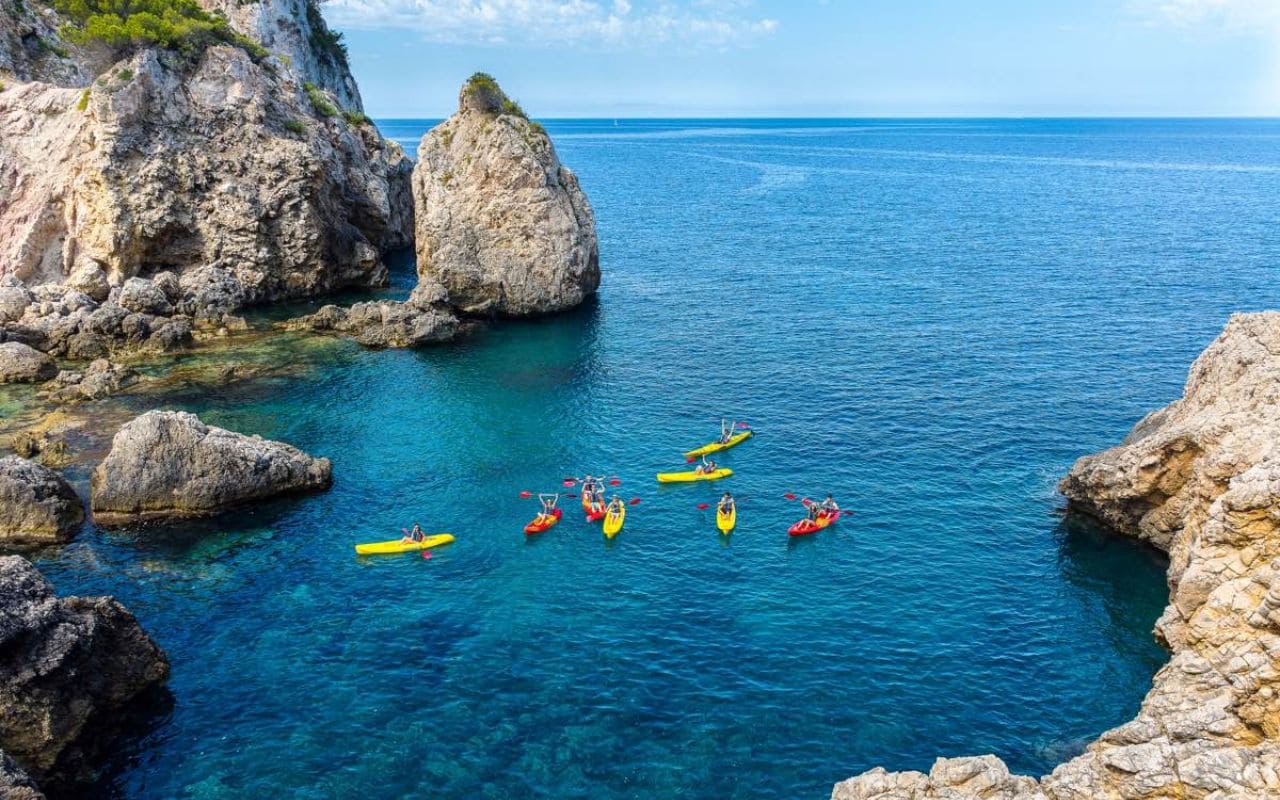 Réservez votre excursion en kayak à Majorque - durée 3h